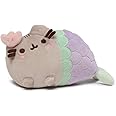 Amazon.com: GUND Pusheen Mermaid Clam Shell Cat Plush Stuffed Animal ...