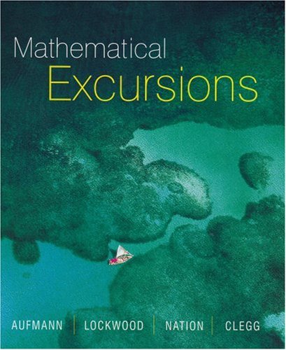 Amazon.com: Mathematical Excursions: 9780395727799: Aufman, Lockwood ...