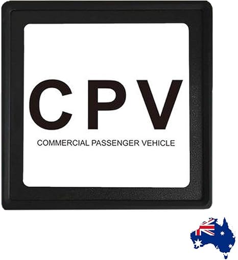 CPV Sign - CAR LED - Commercial Passenger Vehicle Sticker Wireless ...