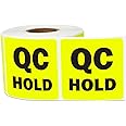 Amazon.com : 300 QC Hold Stickers, 2 x 2 Inch Quality Hold Stickers ...
