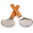 Amazon.com: Wooden Rice Paddle Cooking Spatula Serving Spoon Itchen ...