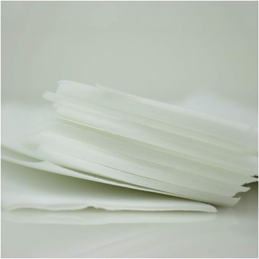 100 Pack Fabric Muslin Cotton Strips Wax Waxing Leg Body Woven Quality ...