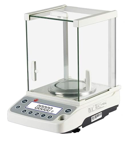 Hanchen Analytische Waage 120g/0,0001g Hochpräzise Labor Feinwaage ...