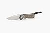 Chris Reeve Large Inkosi Drop Point Knife with Natural Micarta Inlay in ...