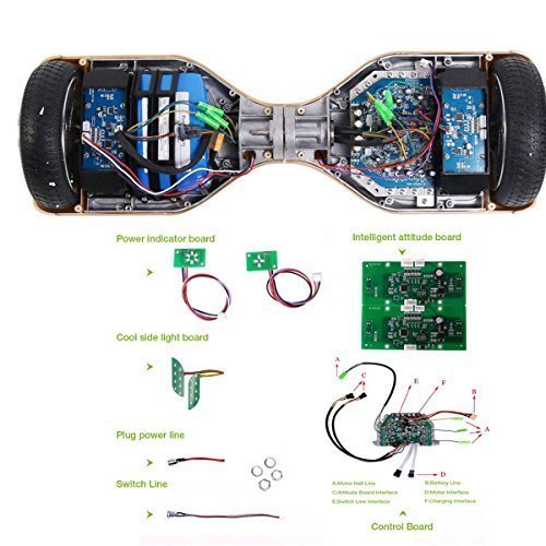 Buy Quanmin Universal Hoverboard Two Wheel Car Self Balancing ...