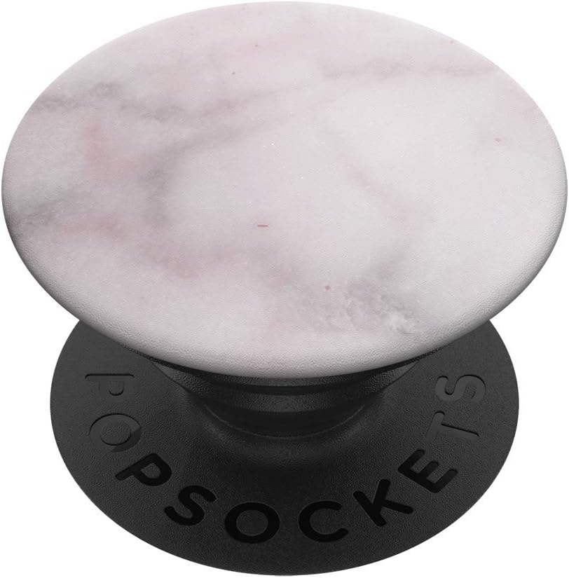 Amazon.com: Pink Marble Pop Socket Granite Stone Grey Pinkish Minimal ...
