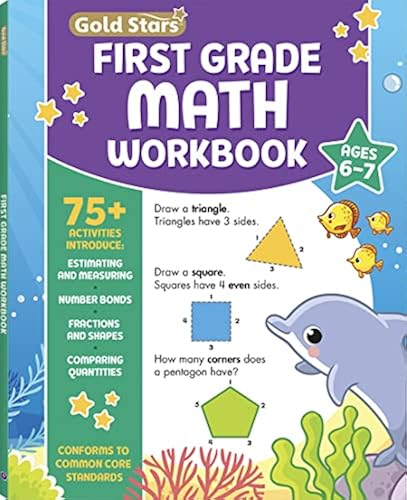 First Grade Math Workbook Ages 6 to 7: 75+ Activities Addition ...