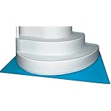 Amazon.com : Blue Wave NE110WH Wedding Cake Above Ground Liner Pad Pool ...