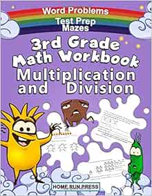 3rd Grade Math Workbook Multiplication and Division: Grade 3, Grade 4 ...