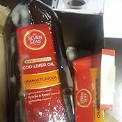 Amazon.com : Seven Seas Pure Cod Liver Oil Orange Syrup 300ml : Beauty