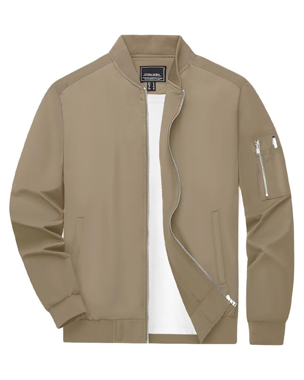 Boladeci Bomber Jacket Men Light-weight Jackets Windbreaker Casual ...