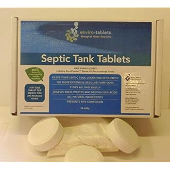 Amazon.com: Norweco 10lb. Bio-Sanitizer Chlorine Tablets for Aerobic or ...