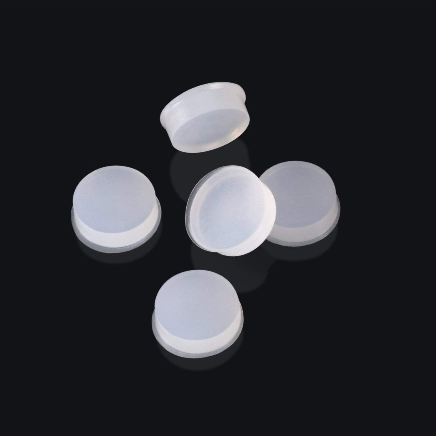 30 Pieces Flute Plugs Soft Rubber Open Hole Plug Flutes Repair Parts ...