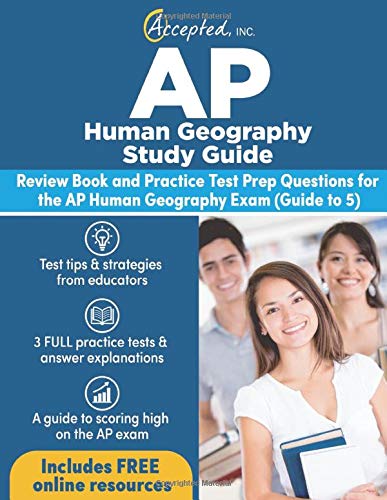 AP Human Geography Study Guide: Review Book and Practice Test Prep ...