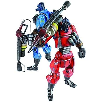 Amazon.com: Three A Team Fortress 2: Red Version Robot Heavy Figure ...