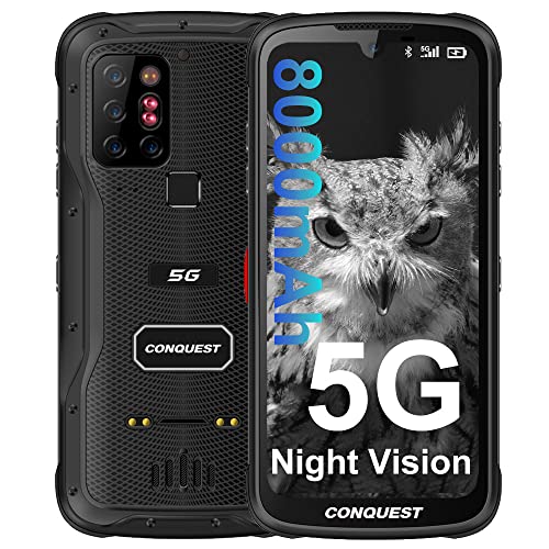 CONQUEST S20 Unlocked Rugged Smartphone, Android 11 Rugged Cell Phone ...