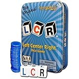 Amazon.com: LCR® Left Center Right™ Dice Game - Blue Tin : Toys & Games