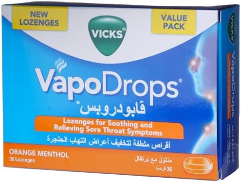 Vicks VapoDrops Orange 36 Lozenges price in Saudi Arabia | Amazon Saudi ...
