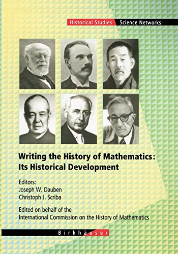 Amazon.com: Writing the History of Mathematics: Its Historical ...