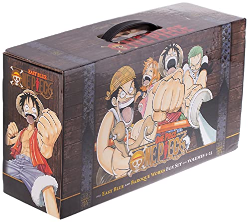 One Piece Box Set Volume 1 [Idioma Inglés]: Volumes 1-23 with Premium ...