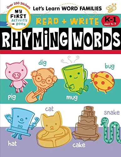 Read + Write: Rhyming Words (My First Activity Book: Read + Write ...