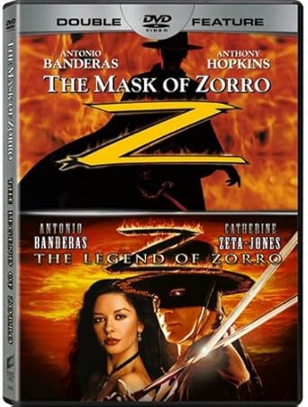 MASK OF ZORRO + LEGEND OF ZORRO Double DVD Feature Set Both Great ...