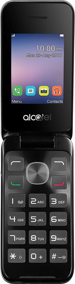 Alcatel 2051X Flip Clamshell UK SIM-Free Mobile Phone: Amazon.co.uk ...