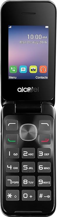 Alcatel 2051X Flip Clamshell UK SIM-Free Mobile Phone: Amazon.co.uk ...