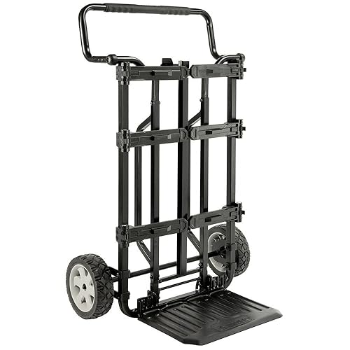 DEWALT TOUGHSYSTEM Tool Storage L-Cart Carrier with Heavy Duty Wheels ...