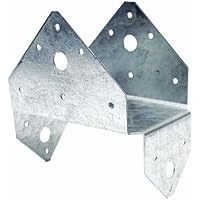 Amazon.com: Simpson Strong Tie BC46 18-Gauge 4x6 Post Cap/Base 10-per ...