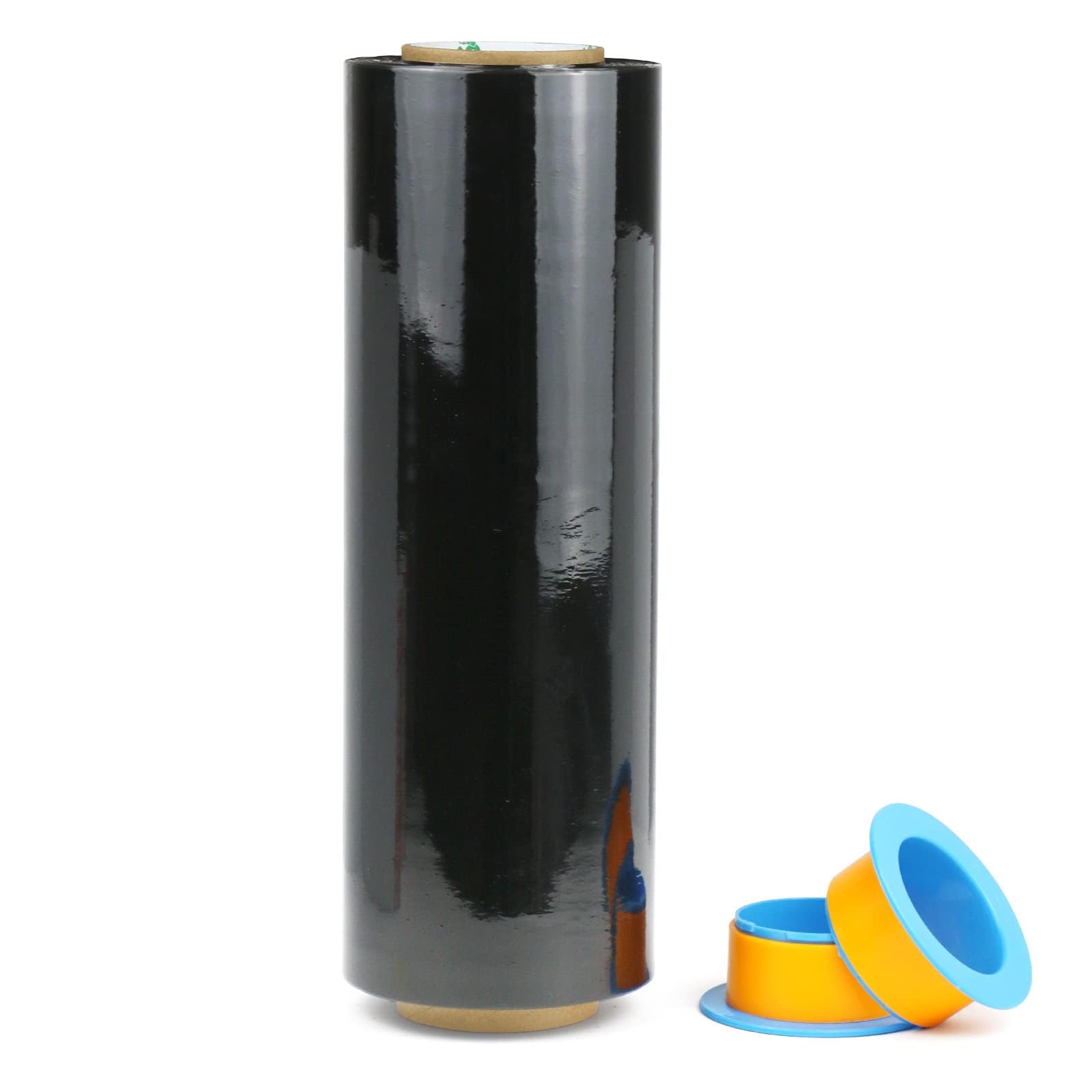 Mua BOMEI PACK 1 Roll 1500ft Industrial Black Stretch Wrap 70 Gauge ...