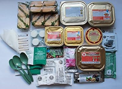 Russian Army FOOD RATION Pack MRE Emergency Ration 3,8 lbs, 3670 kcal ...