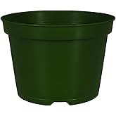 Amazon.com: pewetka 8 inch Plant Pots, Outdoor Indoor Plastic Planter ...