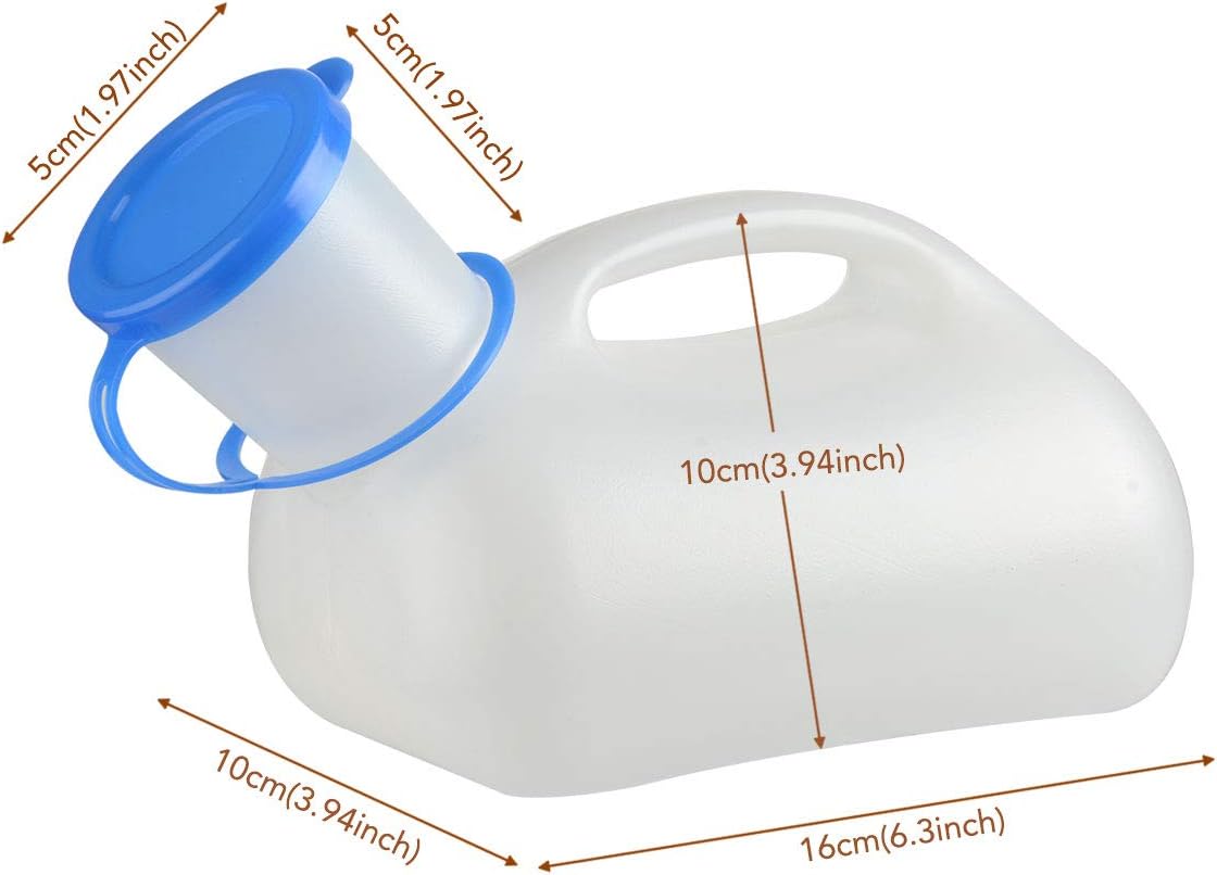 Tovee 2 Pack Urinals for Men and Women Spill Proof,Portable Urine ...