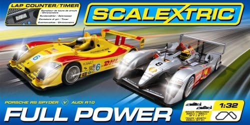 Scalextric C1221 Full Power 1:32 Scale Race Set Race Tracks Toys ...