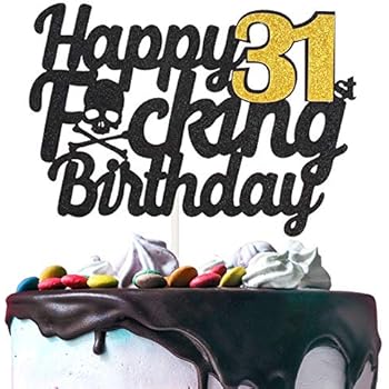 Amazon.com: MAGJUCHE Gold 31" Crystal Cake Topper, Number 31 ...