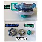 Amazon.com: Beyblade Burst Evolution SwitchStrike Starter Pack Jinnius ...