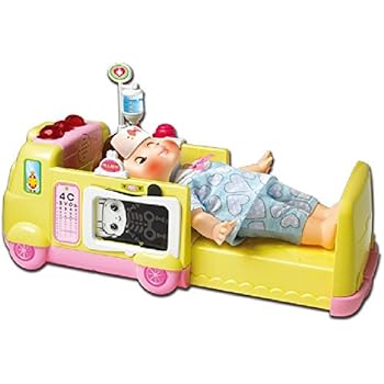 Amazon.com: KONGSUNI Series Toy Ambulance Hospital Toy Set Doctor ...