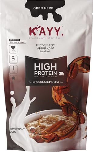 KAYY HIGH PROTEIN INSTANT OATMEAL THE CHOCOLATE MOCHA 500 gm price in ...