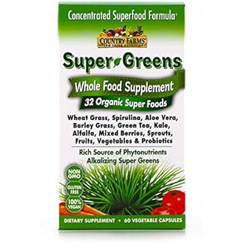 Amazon.com: Green 33 Vegetable Daily Greens-in-a-Pill Superfoods ...