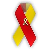 Amazon.com: Corona, Coronavirus, Covid-19 Awareness Ribbon Lapel Pin ...