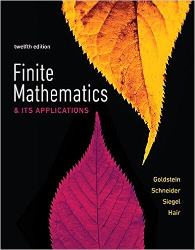 Finite Mathematics & Its Applications (12th Edition) Solutions | Course ...