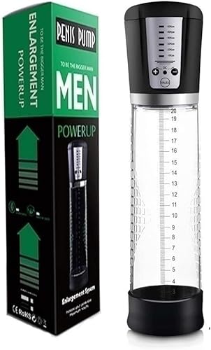 Men's Vacuum Pump Size Increase Trainer, Universal Electric Massager ...