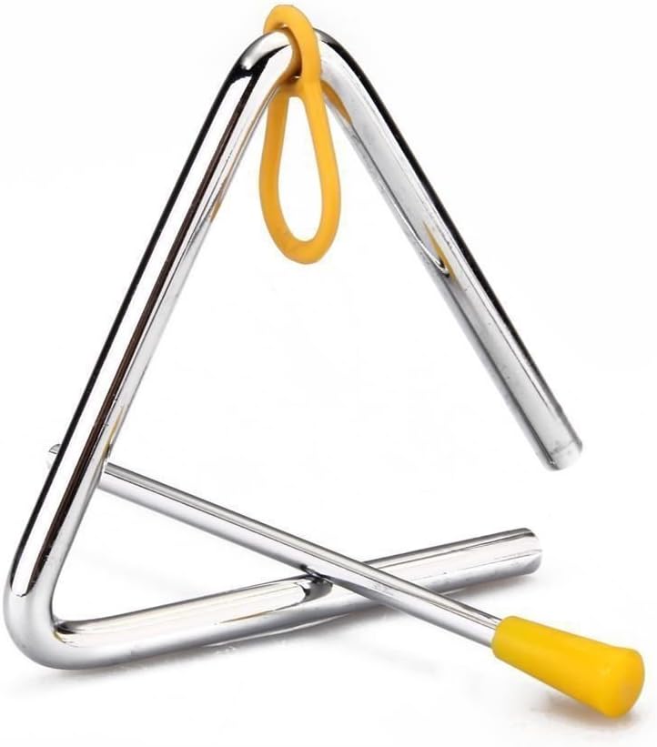 Hosaire Triangulo Percusion Instrumentos Musicales Sacudidor Vaquero Forjado Cena: Amazon.es: Hogar