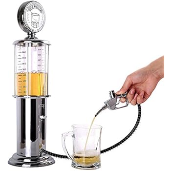 Amazon.com | Gas Pump Whiskey / Bourbon Decanter - Liquor Dispenser for ...