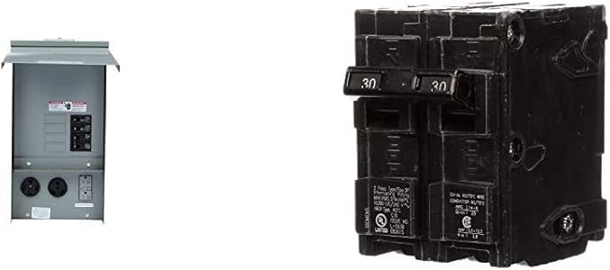 Siemens TL137US Talon Temporary Power Outlet Panel with a 20, 30, and ...