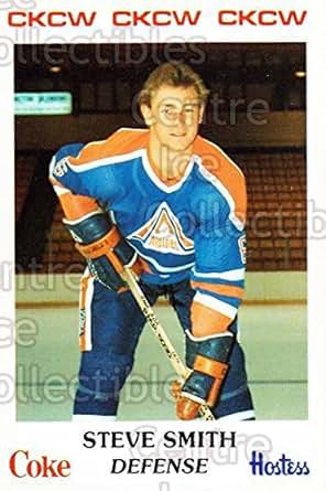 Amazon.com: (CI) Steve Smith Hockey Card 1983-84 Moncton Alpines 10 ...