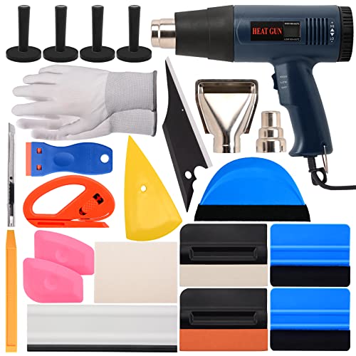 EHDIS Window Tint Tool Kit Vinyl Wrap Installation Tool with Heat Gun ...