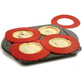 Amazon.com: Wilton Nonstick 6-Cavity Mini Pie Pan: Individual Serving ...