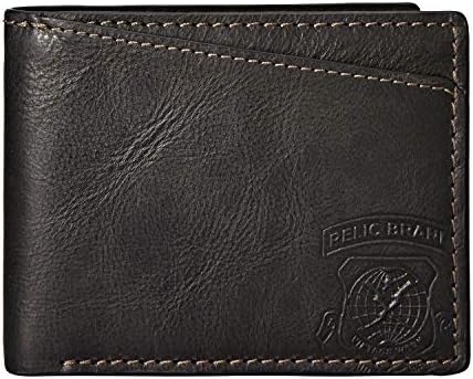 Relic by Fossil Men's Hatch Leather Traveler Bifold Wallet, Black price ...